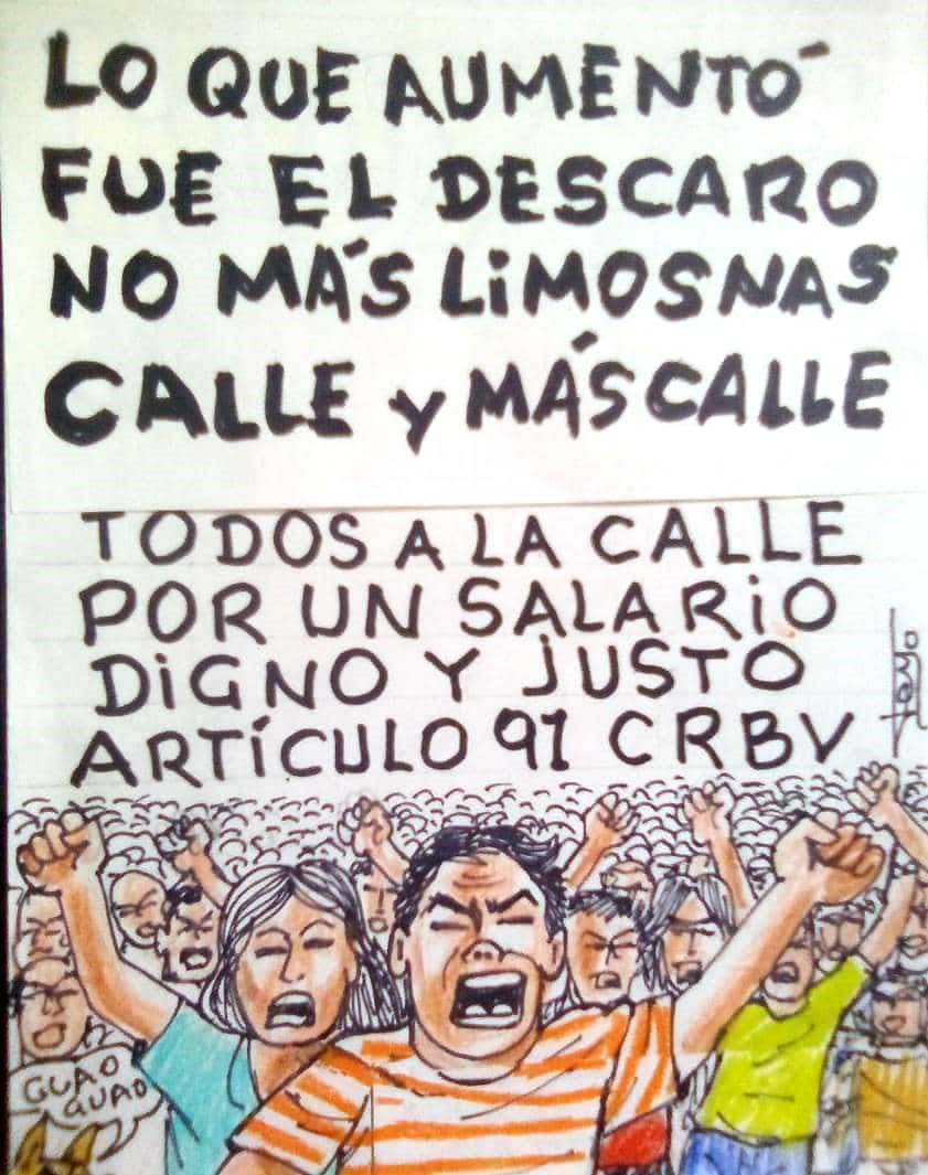 EL SALARIO MURIÓ CUANDO CHÁVEZ COMENZÓ EL "EXPRÓPIESE" DEL PAÍS
