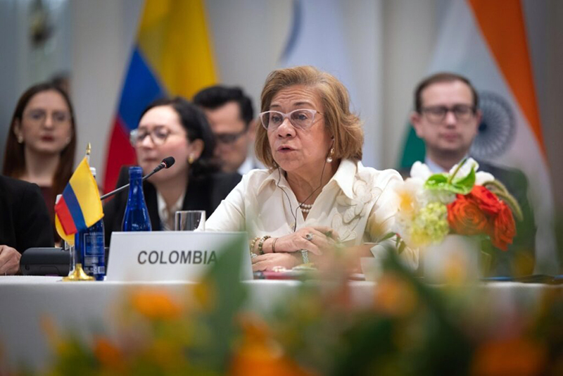 Canciller de Colombia renuncia a su visa de EE. UU. en solidaridad
