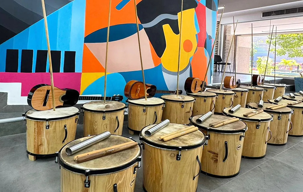 Fundación Nacional de la Gaita recibe nueva dotación de instrumentos