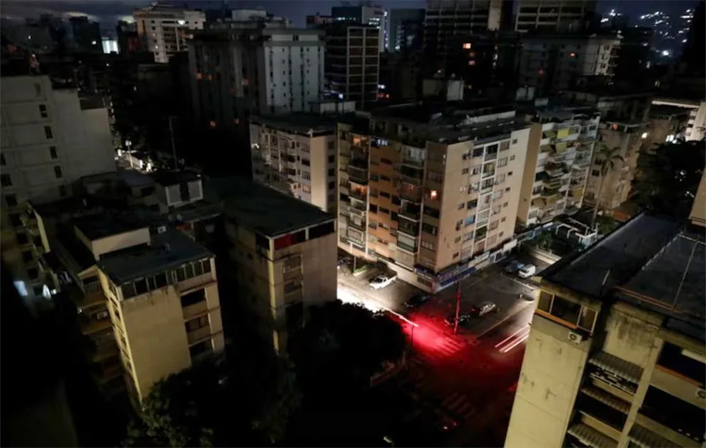 Apagón masivo en el occidente de Venezuela
