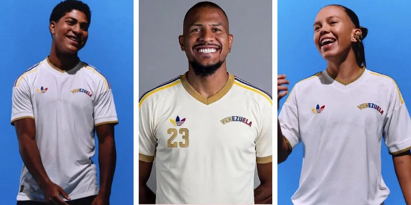 FVF y Adidas: La nueva camiseta Vinotinto de Venezuela
