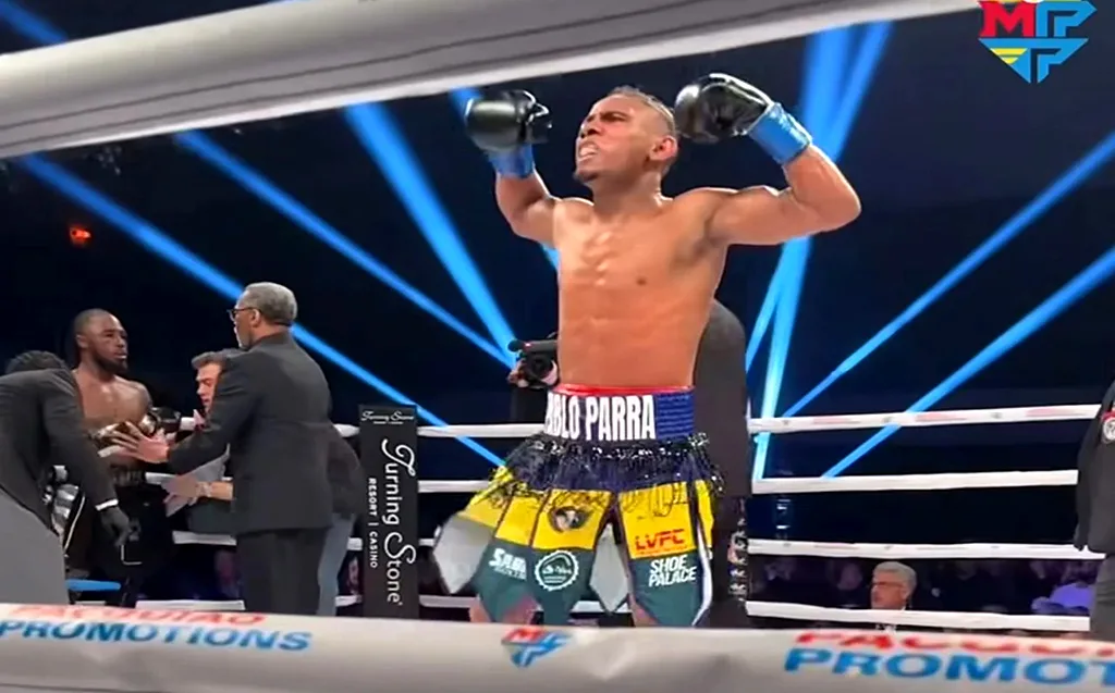 ¡Poder Zuliano! Lorenzo Parra II noquea a Elijah Pierce y se corona ...